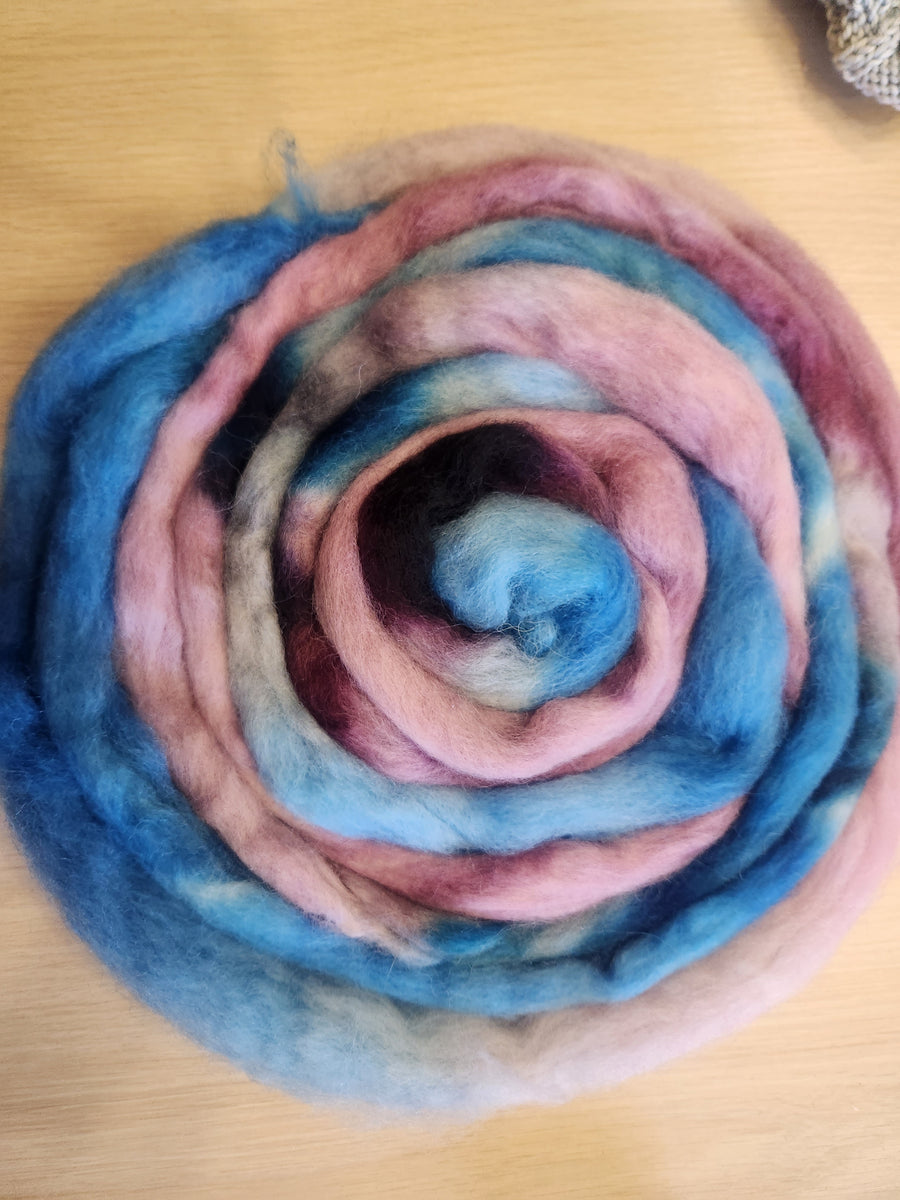 Romney Spinning Fiber/Wool Top for Spinning - Luncheon – fiber love diary