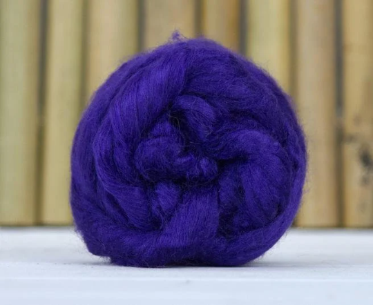 4 Gorgeous Colors! Dyed Tussah Silk for Spinning or Blending! Beautifu ...